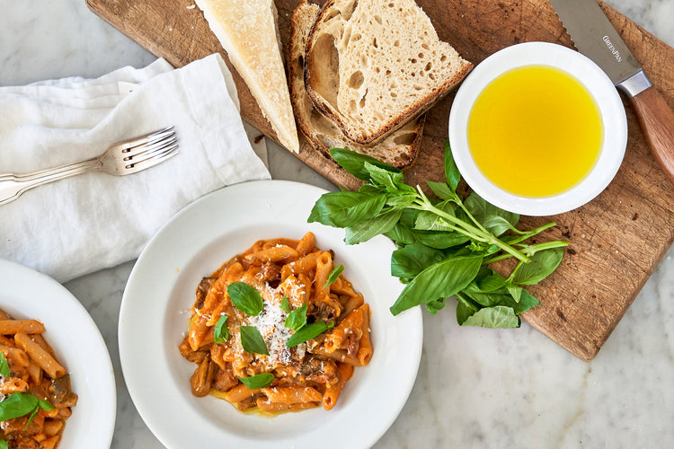 Penne alla Butternut Squash Vodka – Jovial Foods, Inc