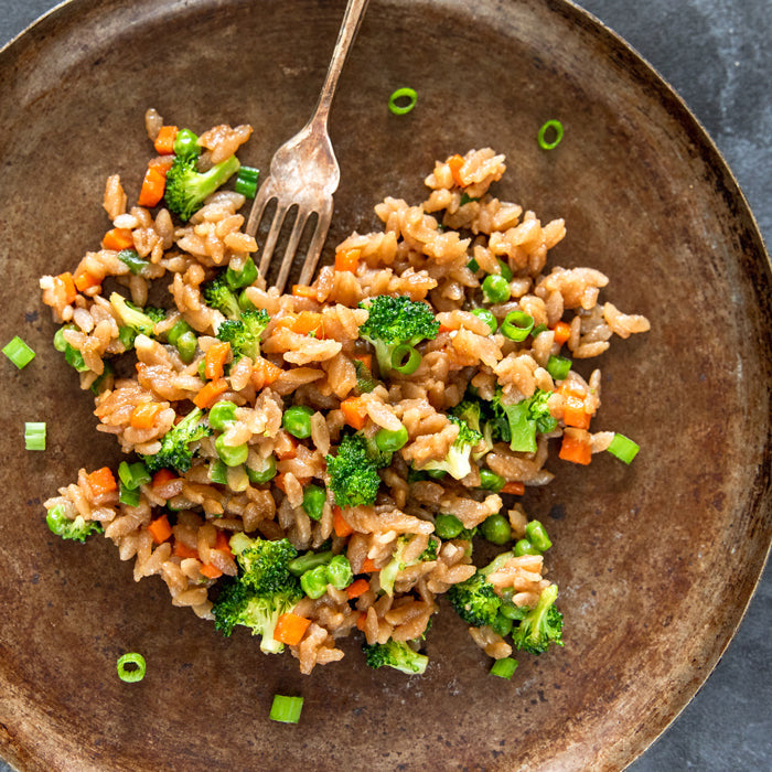 Gluten Free Orzo Fried “Rice” – Jovial Foods, Inc
